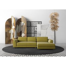 Machalke Ecksofa »atoll, L-Form« lemon ELOY