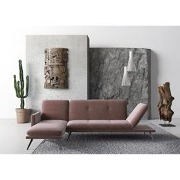 Machalke Ecksofa »butterfly, L-Form« rosé ELOY