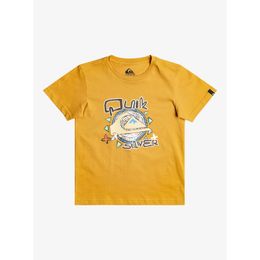 Quiksilver T-Shirt »Vintage Feel« Mustard 6(115-120cm) 6(115-120cm) Stoff: Baumwoll-Jersey-Stoff [160 g/m2]