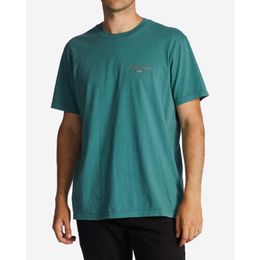Billabong T-Shirt &raquo;Crossboards&laquo; Teal S S Stoff: BaumwollStoff [170 g/m2]