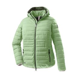 STOY Steppjacke »STS 17 WMN QLTD JCKT« atmungsaktive Steppjacke mit abnehm. Kapuze in großen Größen hellgrün 46 46 leichte Steppjacke mit...
