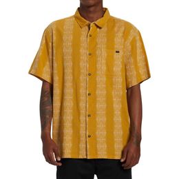 Billabong Kurzarmhemd »Sundays Jacquard« Beeswax XXL - US-Größen US-Größen XXL Stoff: Baumwoll-Viskose-Jacquard-Mischgewebe