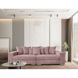 GEPADE Big-Sofa »Adrian, Loungesofa« altrosa