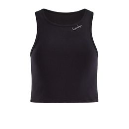 WINSHAPE Tanktop »AET135LS« Functional Light and Soft schwarz M M Kurzes, lässiges Tanktop mit großzügigem Armausschnitt