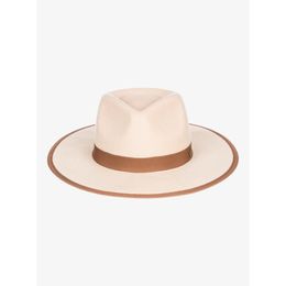 Roxy Fedora &raquo;Fill Me Up&laquo; Beige S S Material: Polyester-Filz