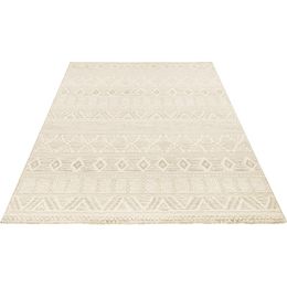 ELLE DECORATION Teppich »Roanne« rechteckig 11 mm Höhe Kurzflor, Boho, Teppich, Modern, Vintage-Optik, Wohnzimmer, Flur creme Obermaterial: 100%...