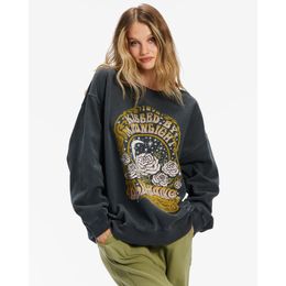 Billabong Sweatshirt &raquo;Ride In&laquo; Off Black S S Stoff: Jersey-Mischgewebe aus Baumwolle und...