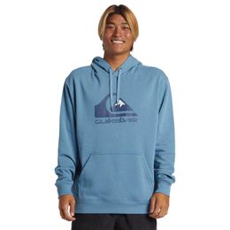 Quiksilver Hoodie »Big Logo« Blue Shadow M M Stoff: Mischgewebe aus Baumwolle und Polyester