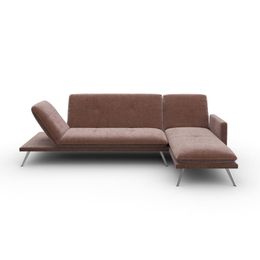 Machalke Ecksofa »wings, L-Form« rosé ELOY