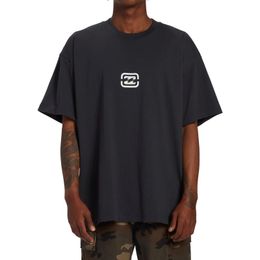 Billabong T-Shirt &raquo;Bracket Wave&laquo; Washed Black S S Kollektion: &bdquo;Still Filthy"-Kollektion