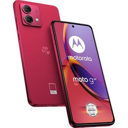 Motorola Smartphone »g84« Viva Magenta Viva Magenta Lithium-Ionen, 5000 mAh