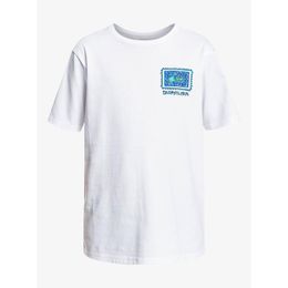 Quiksilver T-Shirt »Radical Roots« White 10 10 Ärmel: kurzärmlig