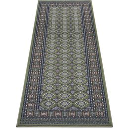 NOURISTAN Läufer »Sao Buchara« rechteckig 9 mm Höhe Kurzflor, Orientalisch, Teppich, Modern, Wohnzimmer, Flur, Esszimmer grün Obermaterial: 100%...