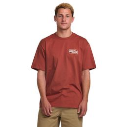 Billabong T-Shirt &raquo;Walled&laquo; Dusty Red XXL XXL Stoff: Baumwollgewebe [180 g/m2]