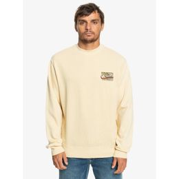 Quiksilver Sweatshirt &raquo;Neon Slab&laquo; wei&szlig; M M Stoff: Baumwoll-Polyester-Mischgewebe [280...