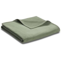 Biederlack Wohndecke »Unicolour« in vielen Farben shade Obermaterial: 58% Baumwolle, 35% Polyacryl, 7% Polyester B/L: 100 cm x 150 cm