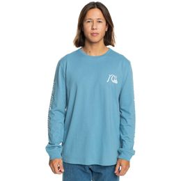 Quiksilver Langarmshirt »Original Co« Blue Shadow XS XS Stoff: Baumwollstoff [160 g/m2]
