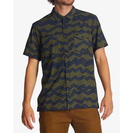 Billabong Kurzarmhemd »Surftrek Perf« Dark Olive XL - US-Größen US-Größen XL Kollektion: Adventure Division
