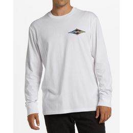 Billabong Langarmshirt &raquo;Crayon Wave&laquo; White XS XS Stoff: BaumwollStoff [160 g/m2]