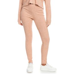 Roxy Leggings »Lazy Day« Toasted Nut L L Material: Kuscheliges Rippstrick-Mischgewebe...