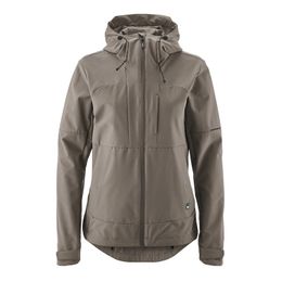 Gonso Fahrradjacke »Trail Jacket W« robuste Damen Radjacke, windabweisende Funktionsjacke, Slim Fit terragrau 44 44 Körpernahe Passform