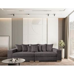 GEPADE Big-Sofa &raquo;Adrian, Loungesofa&laquo; graubraun