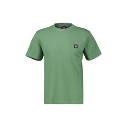 Lerros T-Shirt &raquo;Piqu&eacute; Herren T-Shirt in &Uuml;bergr&ouml;&szlig;en&laquo; SAGE GREEN 4XL 4XL Hochwertige Waffel-Piqu&eacute;qualit&auml;t