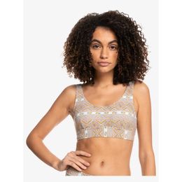 Quiksilver Triangel-Bikini-Top »Heritage Symbols« Crystal Legacy 32 XL - Cup B Cup B XL Gewebe: Spandx-Frottee und Nylon...