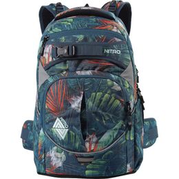 Nitro Schulrucksack »Superhero« Reflektoren Rucksack für Schule und Freizeit Tropical B/H/T: 30 cm x 44 cm x 22 cm B/H/T: 30 cm x 44 cm x 22 cm...