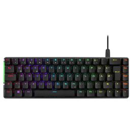 ASUS Tastatur »ROG Falchion Ace BLK« () Schwarz Innovatives Touchpanel für bequeme Lautstärkeregelung und Makroprogrammierung