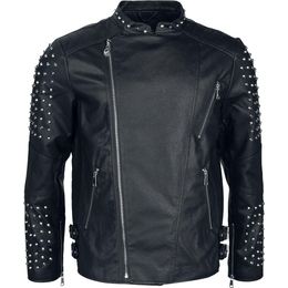 Rock Rebel by EMP Kunstlederjacke schwarz in S Q324-000275 M512665