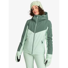 Roxy Snowboardjacke »Free Jet Block« Dark Forest XL XL Umweltfreundliche Materialien: Schaftgewebe aus...