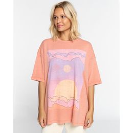 Billabong T-Shirt »Peace Be The Journey« Rose Dawn XXL XXL Stoff: Baumwollstoff