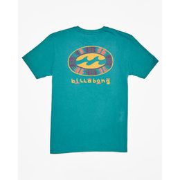 Billabong T-Shirt »Heritage« Seagreen M M Stoff: Baumwollstoff [160 g/m2]