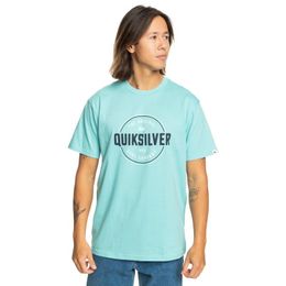 Quiksilver T-Shirt »Circle Up« Marine Blue M M Stoff: Baumwoll-Jersey-Stoff [160 g/m2]