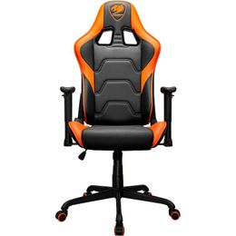 Cougar Gaming-Stuhl »Armor Elite« () schwarz-orange Kopf- und Lendenkissen