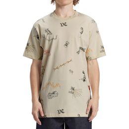 DC Shoes T-Shirt »Scribble« Birch Scribble Print M M Stoff: Jersey-Stoff aus Baumwolle [200 g/m2]