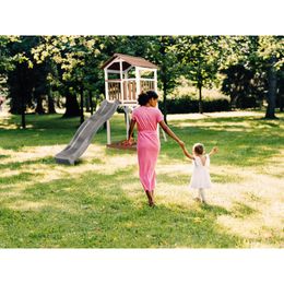 AXI Spielturm »Beach Tower« mit Rutsche braun-weiß-grau 0