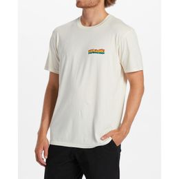 Billabong T-Shirt &raquo;Jay Bay&laquo; Off White S S Stoff: Baumwollstoff
