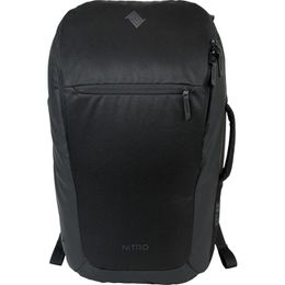 Nitro Freizeitrucksack »Nikuro Traveler« Reisetasche, Travel Bag, Alltagsrucksack, Daypack Boxed Black