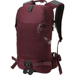 Nitro Trekkingrucksack »Rover 14« Fahrradrucksack, Wanderucksack, Freizeitrucksack, Street- und Bikepack Wine