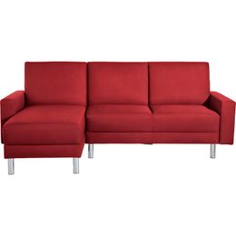 Max Winzer Schlafsofa »Just Fresh modernes kubisches Sofa, Rückenverstellung für Sitzkomfort« Recamiere links oder rechts montierbar, elegante...