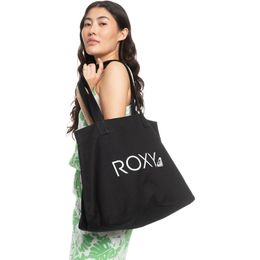 Roxy Strandtasche »Go For It« Anthracite Einheitsgröße Einheitsgröße Material: , einfarbiger...