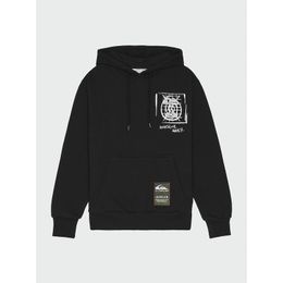 Quiksilver Kapuzensweatshirt »AVNIER Onset Black Break« schwarz L L Material: American Fleece aus 100 % vom Global...
