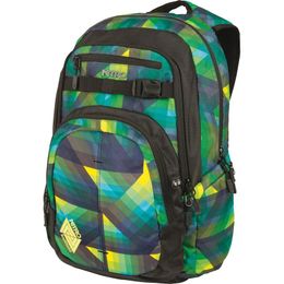 Nitro Schulrucksack »Chase« Alltagsrucksack, Rucksack für Freizeit, Schule, Arbeit und Reise Geo Green B/H/T: 37 cm x 51 cm x 23 cm B/H/T: 37 cm x...