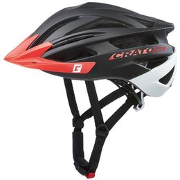 Cratoni Mountainbikehelm &raquo;MTB-Fahrradhelm Agravic&laquo; schwarz/rot matt