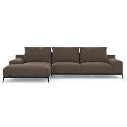 Machalke Ecksofa &raquo;lorenzo, L-Form&laquo; hellbraun BRUCE