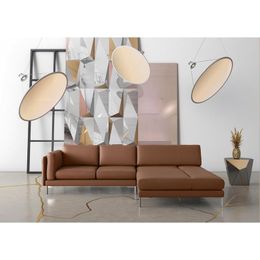 Machalke Ecksofa &raquo;vivien, L-Form&laquo; mit diversen Armlehnenfunktionen cognac SADDLE