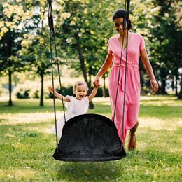 AXI Spielturm »Beach Tower« mit Roxy Nestschaukel und Rutsche braun-weiß-grau 0