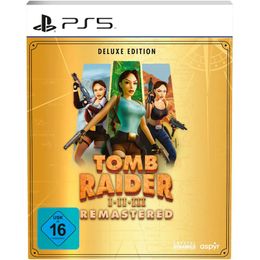 ASPYR MEDIA Spielesoftware »Tomb Raider I-III Remastered Deluxe Edition« PlayStation 5 (ohne Farbbezeichnung)